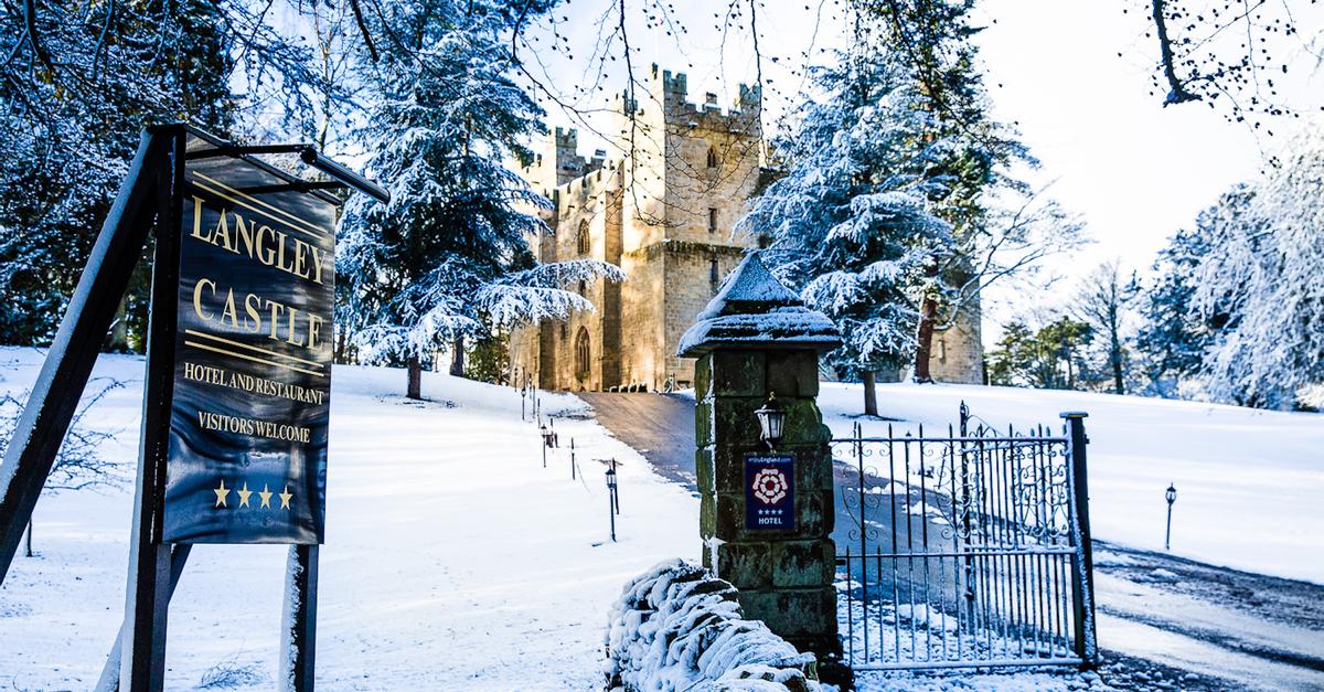 Christmas Hotel Stay Packages 2026 | LANGLEY CASTLE HOTEL